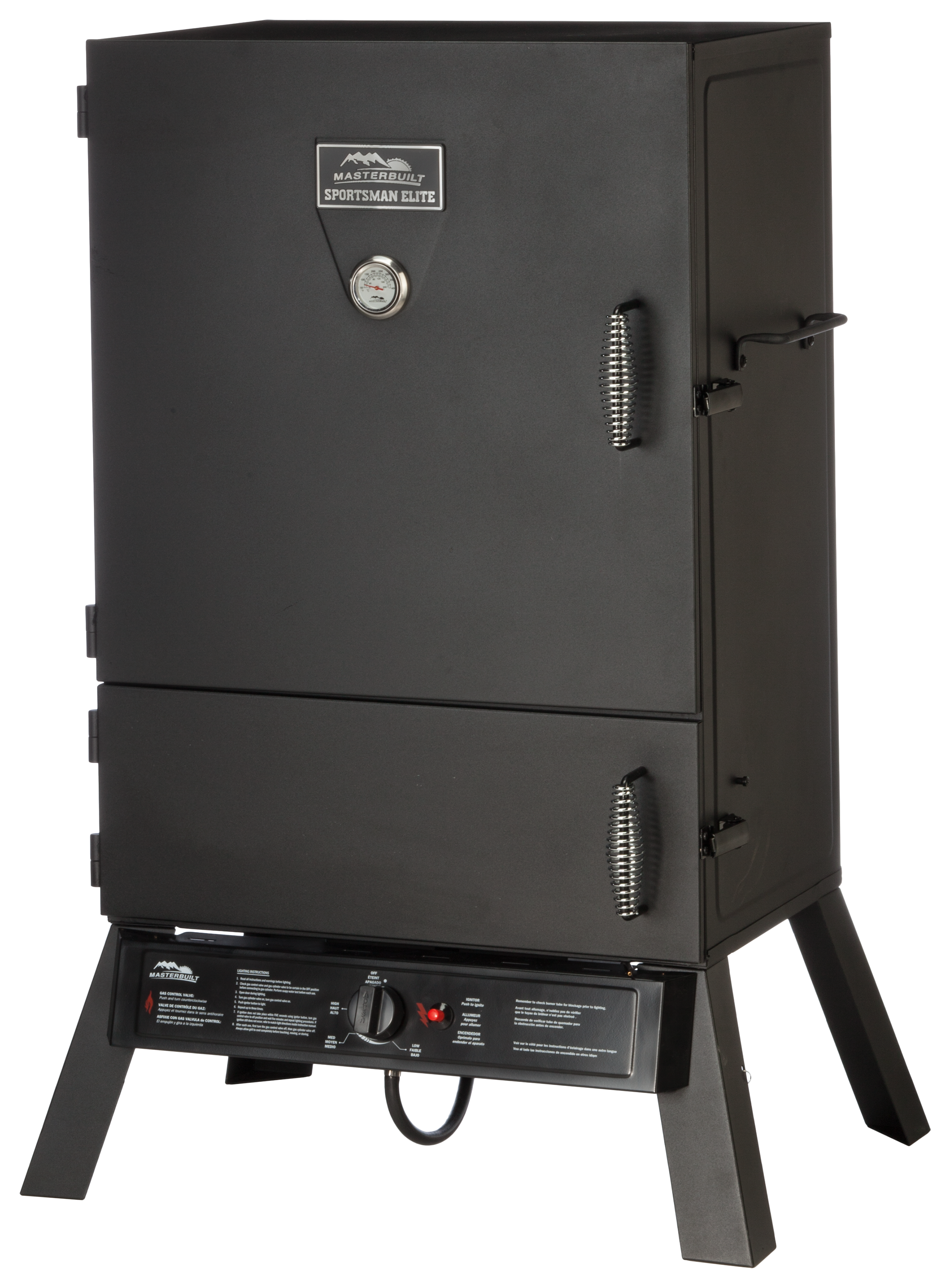 Masterbuilt Sportsman Elite 40'' Extra Wide Two-Door Propane Smoker ...